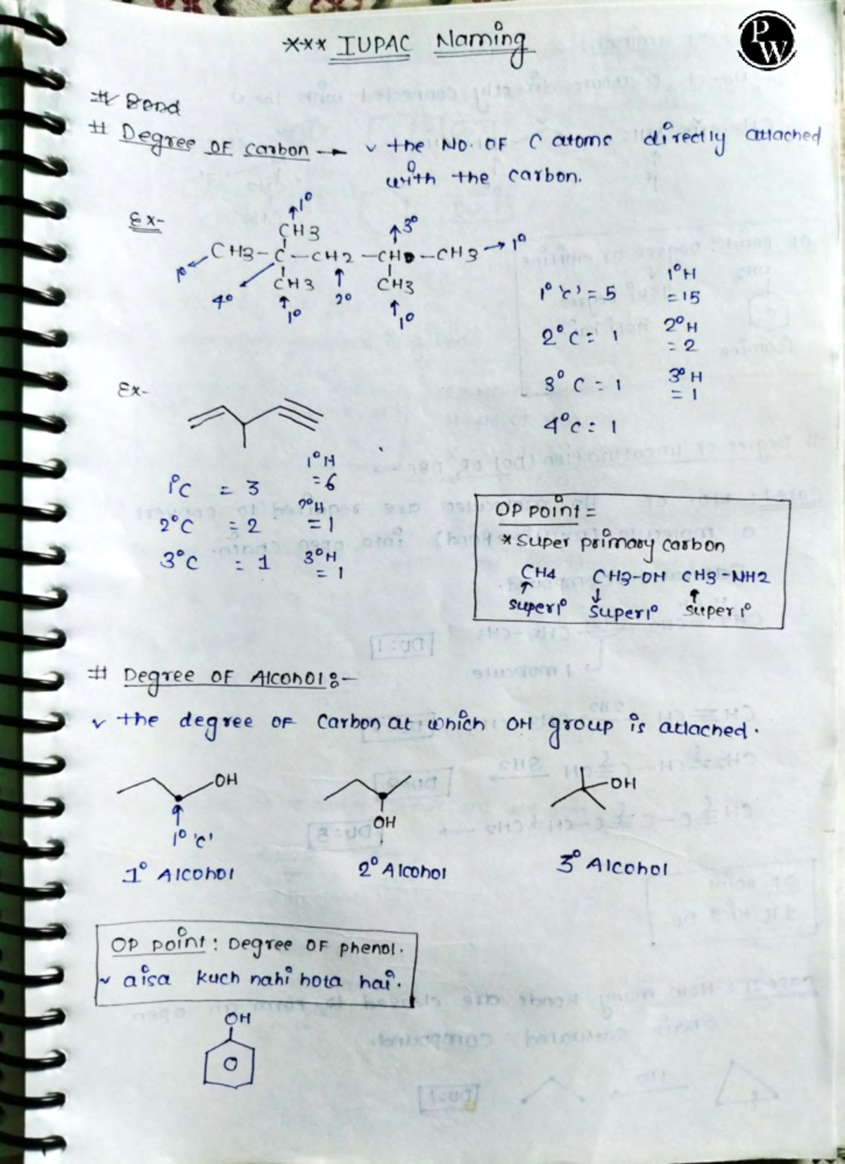IUPAC Naming Notes for NEET 2025 - Handwritten Guide - Studocu
