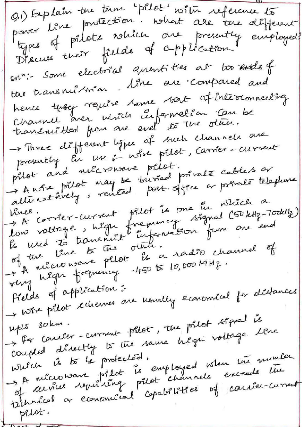 Module 3: Switchgear and Protection Notes - Power Line Protection ...
