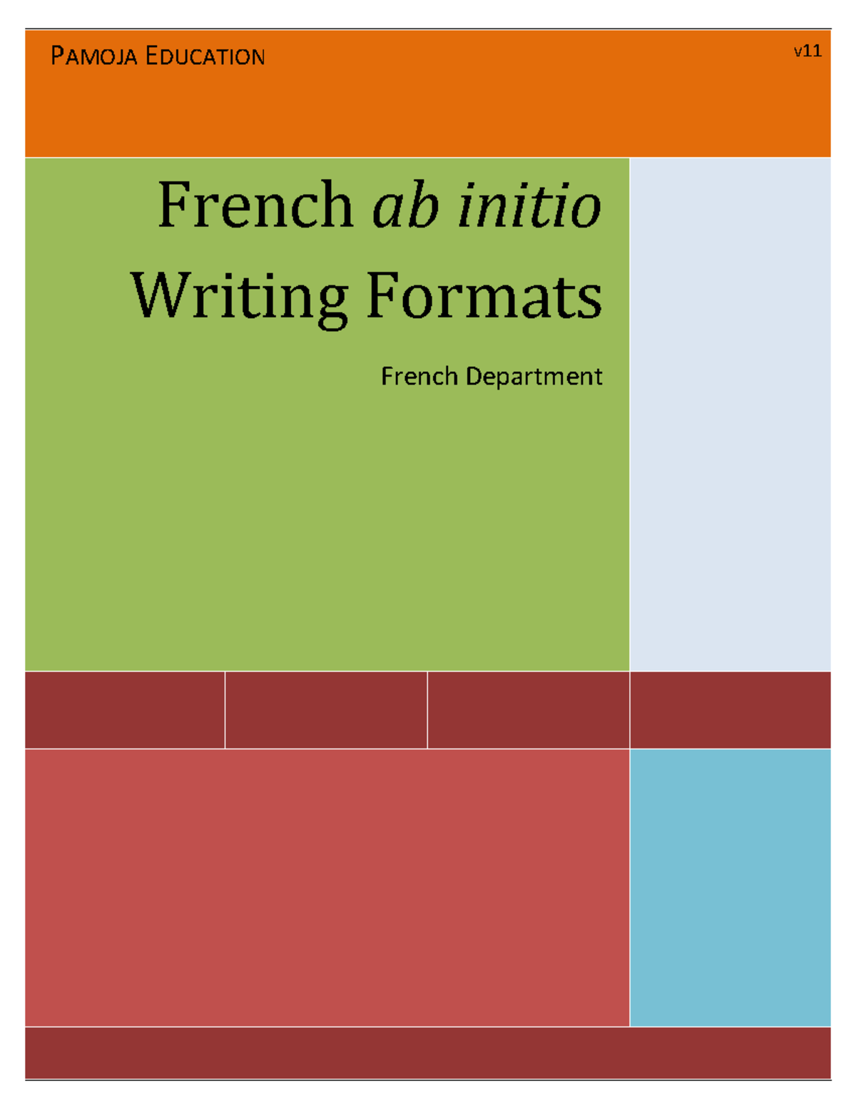 IB French ab initio Writing Formats - Task Guidelines & Examples - Studocu