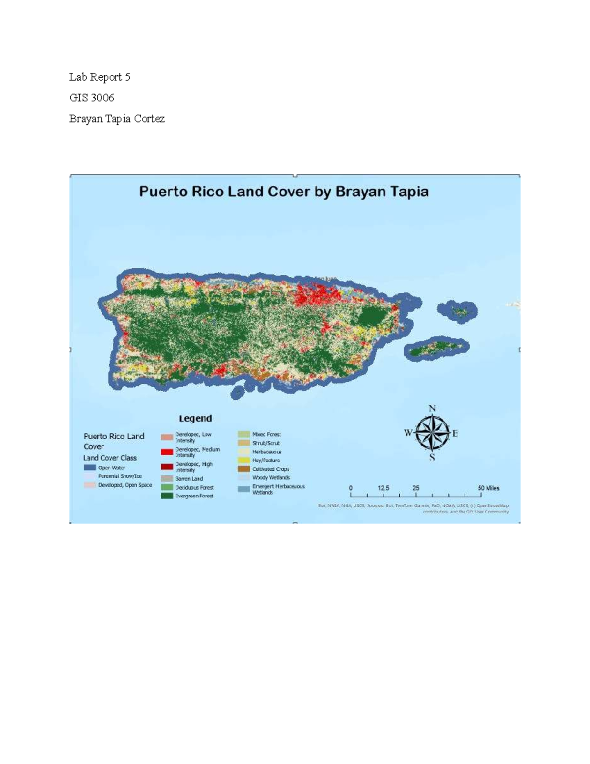 Lab Report 5: GIS Analysis of Puerto Rico and Tampa Schools (GIS 3006 ...