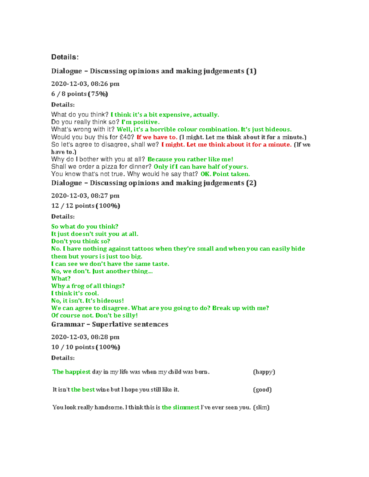 Intermediate - UNIT 4 Lesson 3 Cyb3rhom3work - Details: Dialogue ...