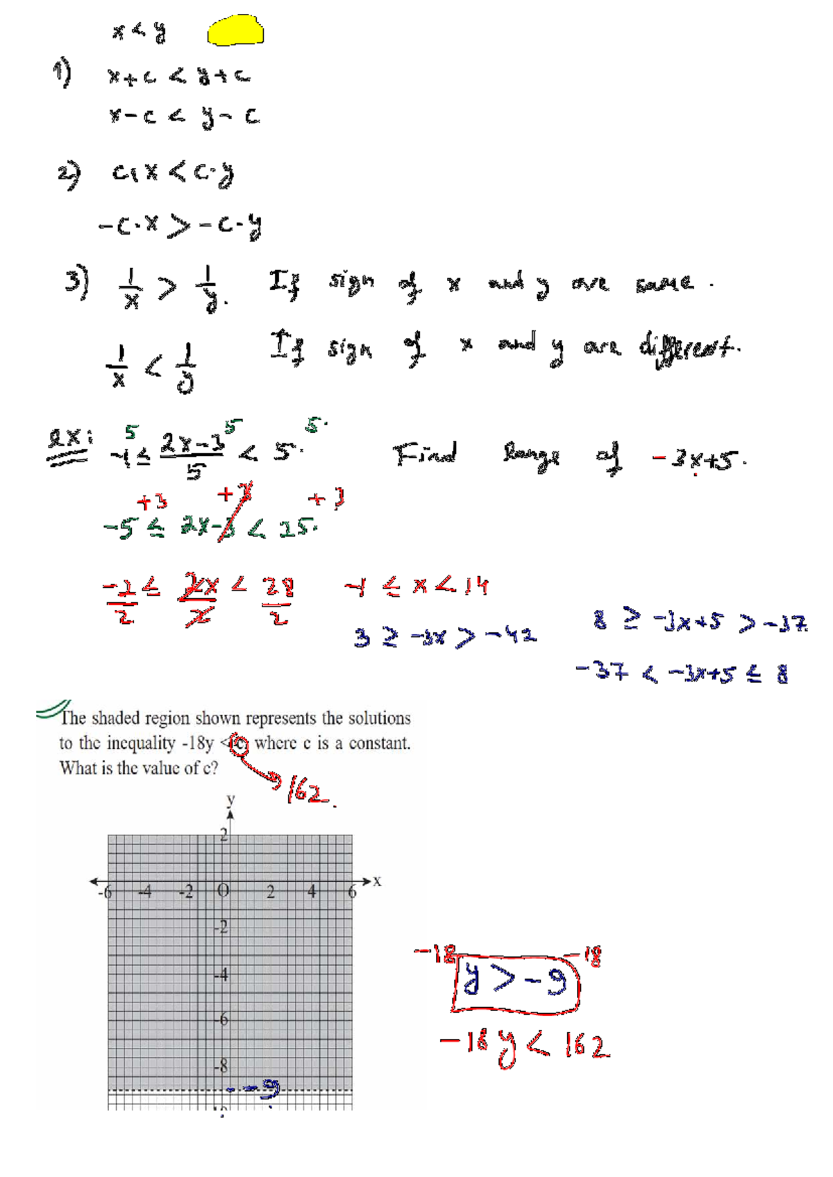 Math 18.30 Final Exam Solutions and Inequalities Analysis - Studocu