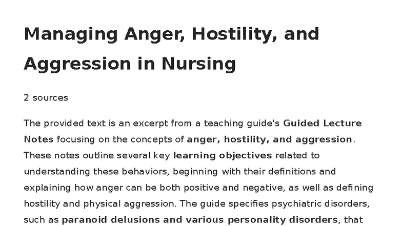 11 Managing Anger - Managing Anger, Hostility, and Aggression in ...