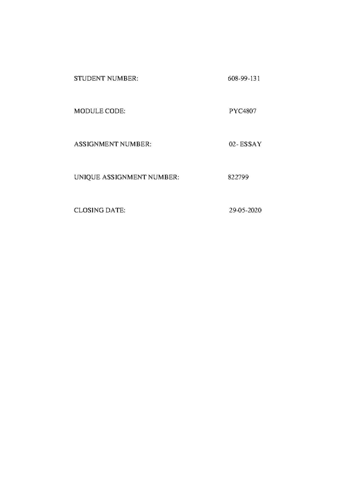 Odyssey Assessment Brochure: Entry into the World of Work - Studocu