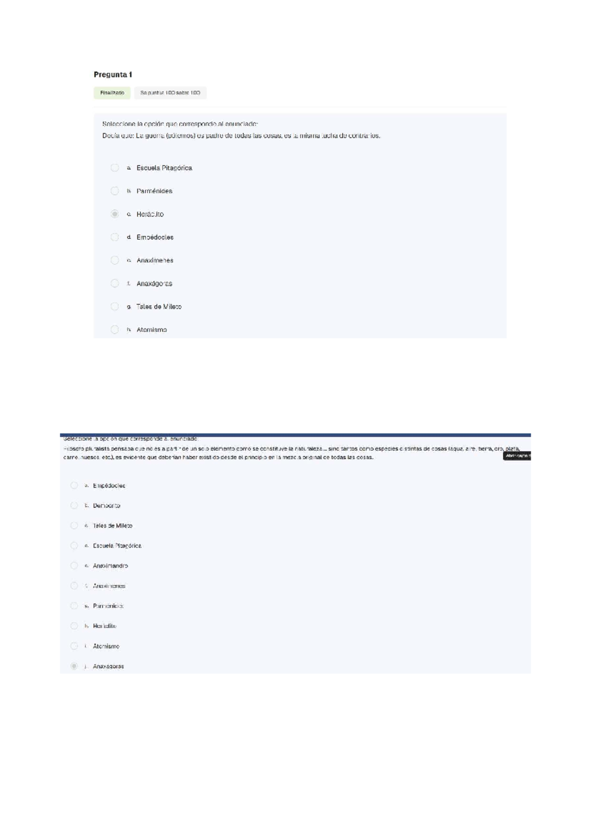 Filosofía Actividad 2: Preguntas y Respuestas sobre Filósofos - Studocu