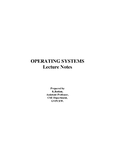 operating system - 21CSC202J - Studocu