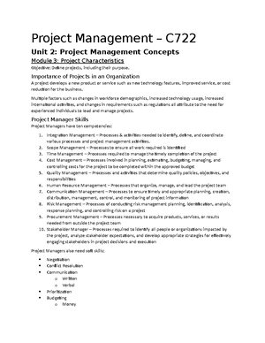 [Solved] All team members need to be included in determining time and - Project Management (C722 ...