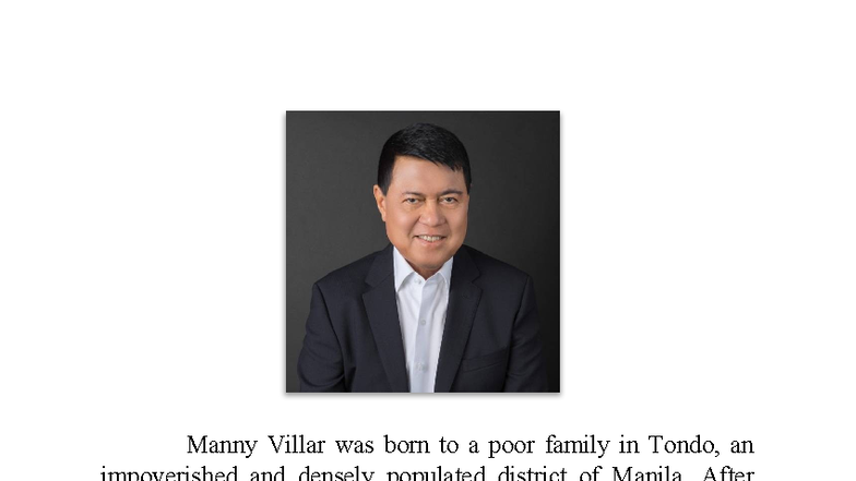 Filipino Business Leaders: Success Stories and Impact on Economy - Studocu