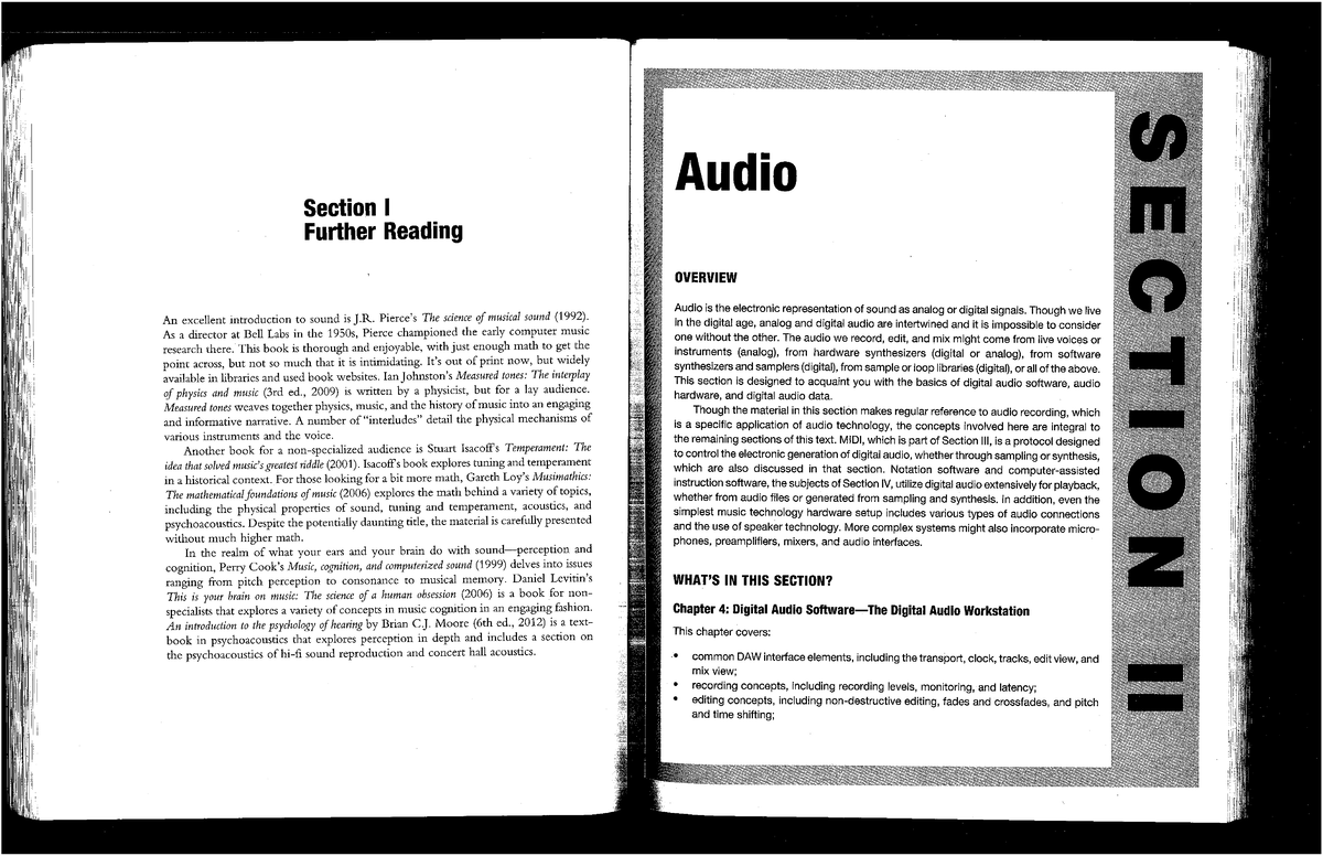 Final Exam Study Guide for Course Code ABC123 - Audio Section I Further ...