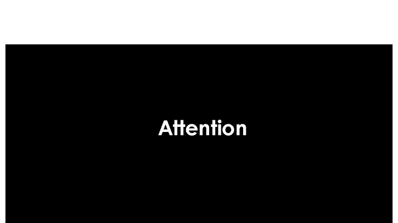 3270 F25 09 Attention - Lecture Slide on Cognitive Control - Studocu