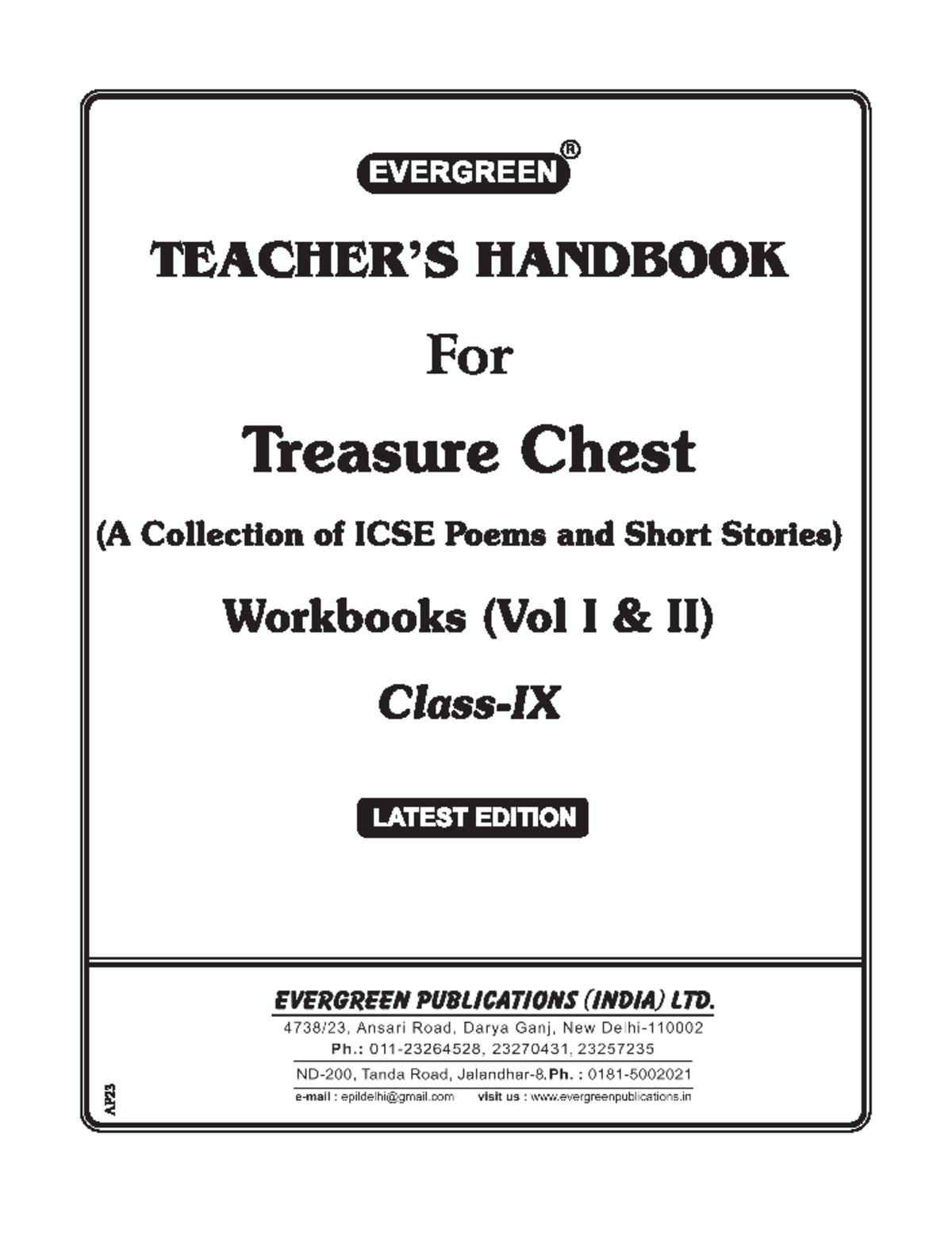 680066282-Treasure Chest: ICSE Poems and Short Stories Study Guide ...