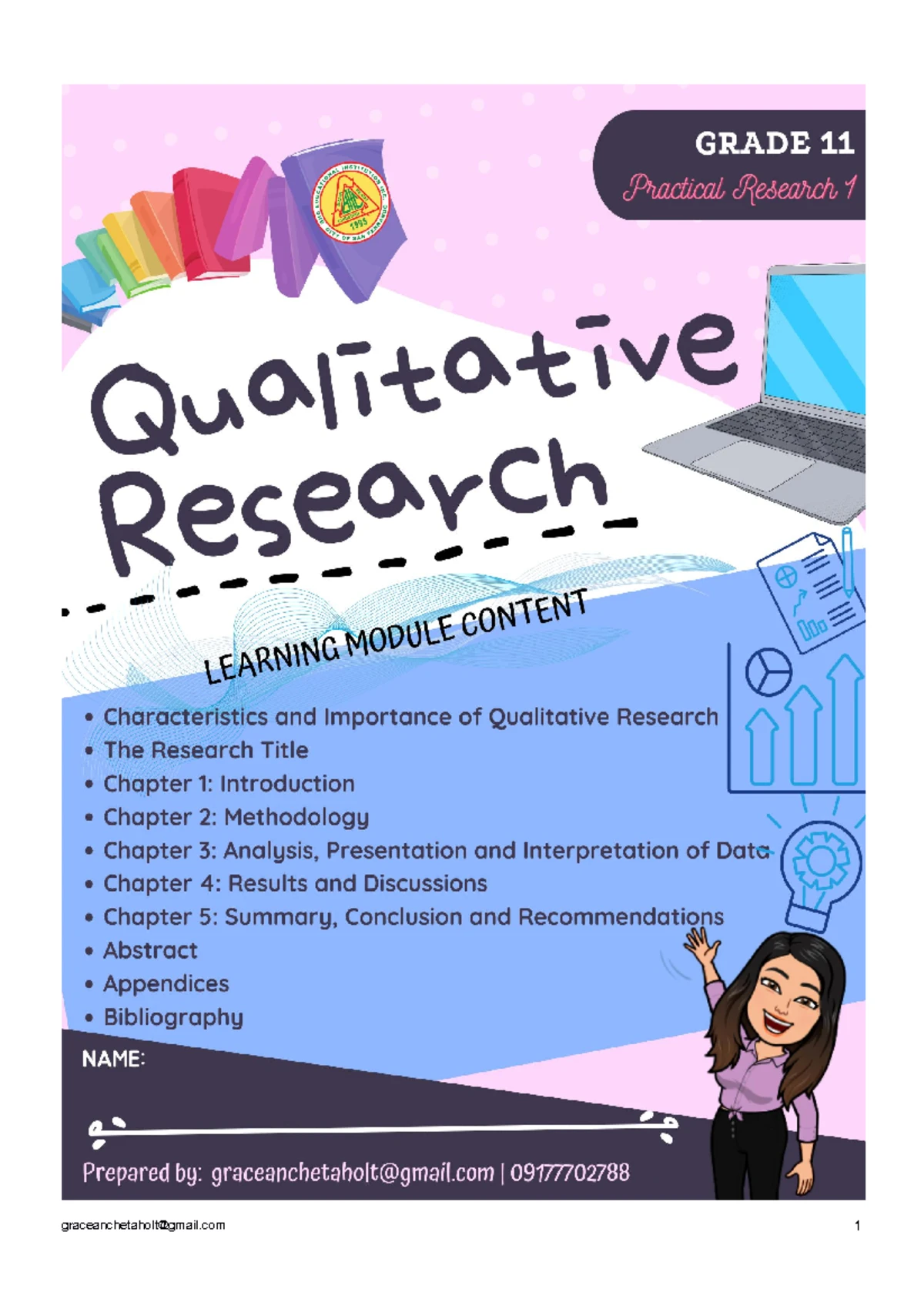 Validation of Questionnaire for Practical Research 1 Students - Studocu