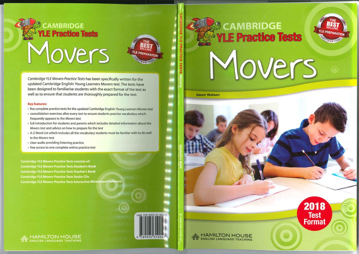Cambridge YLE Movers Practice Tests Overview and Guide - Studocu
