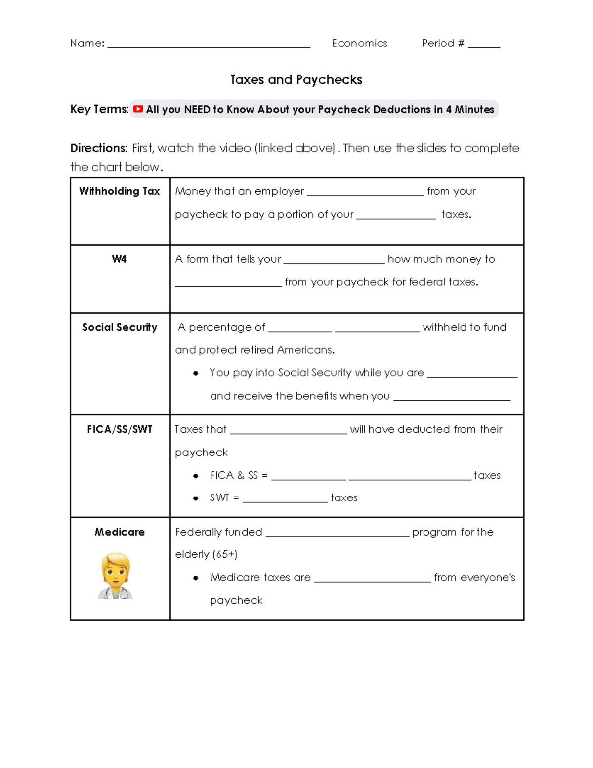 Understanding Paycheck Deductions: A Quick Guide for TPT Students - Studocu