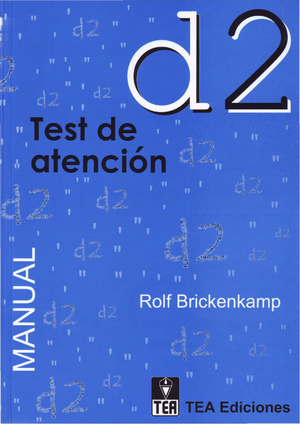 D2-Test de atención - FICHA TÉCNICA 5 - D2, TEST DE ATENCIÓN Nombre ...