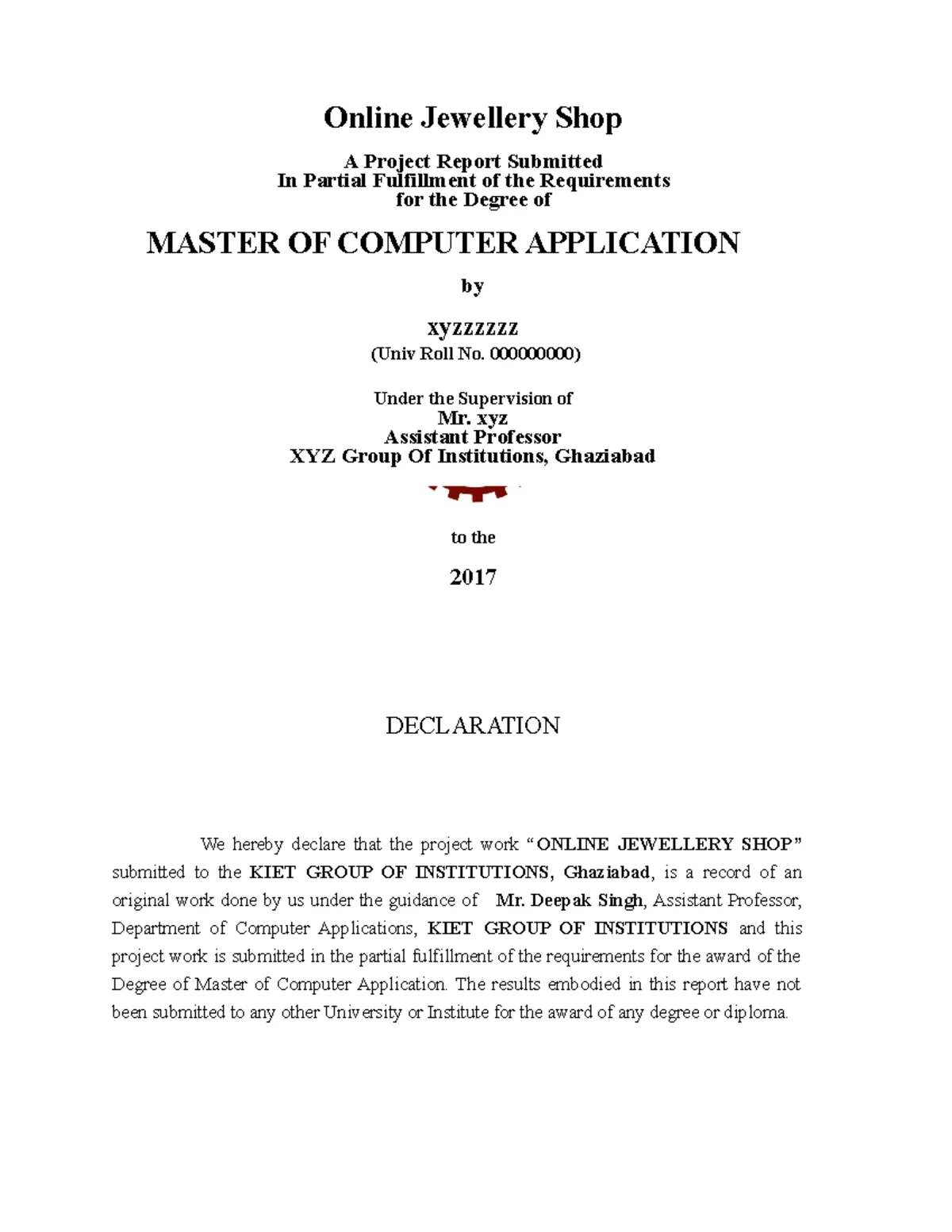 TY BCA Practical Examination Slips - T. B.C (Science) Semester – V C.B ...