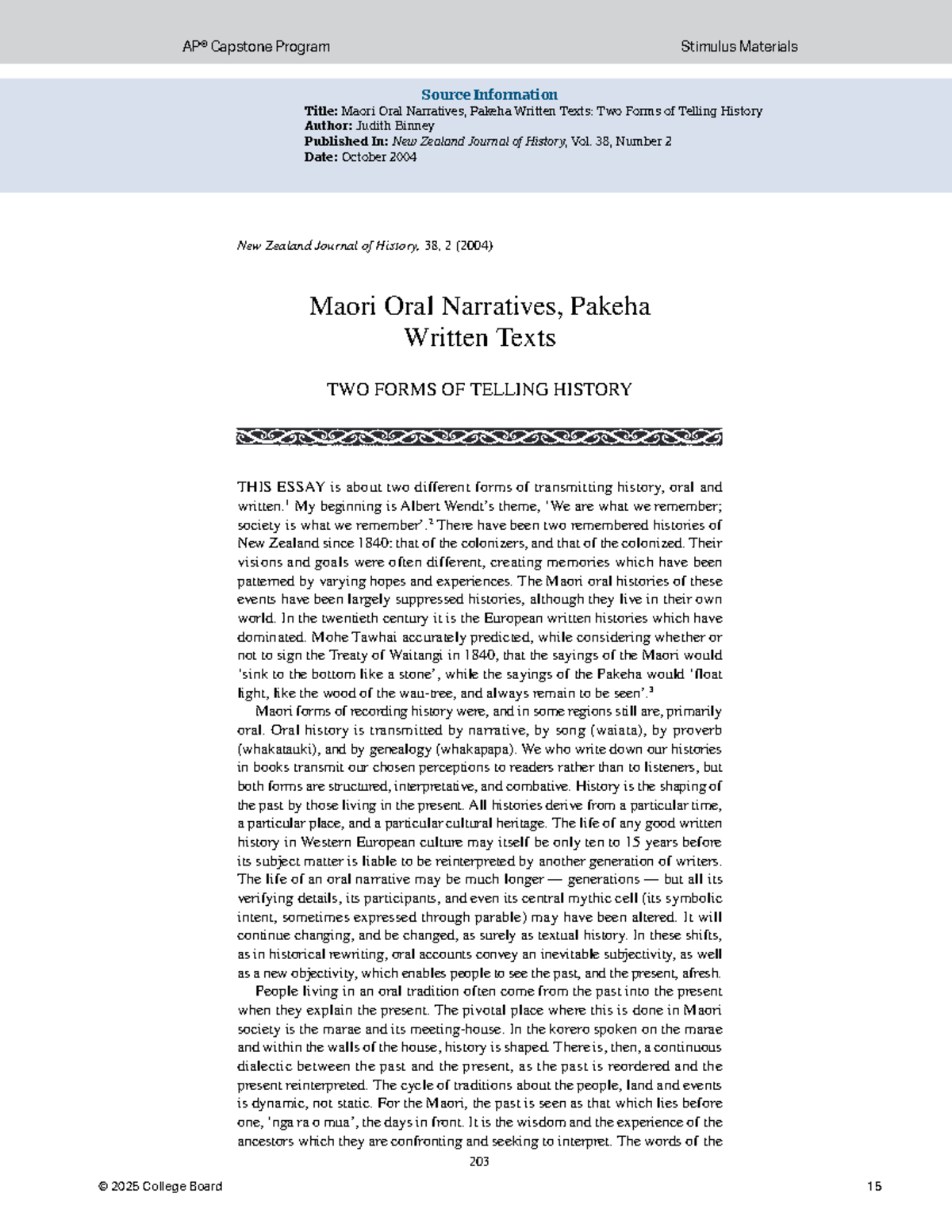 MAORI 203: Comparing Oral Traditions & Written Histories in NZ - Studocu