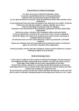 MTAP CC PART 1 - MTAP CC - LECTURE NOTES IN CLINICAL CHEMISTRY OVERVIEW ...