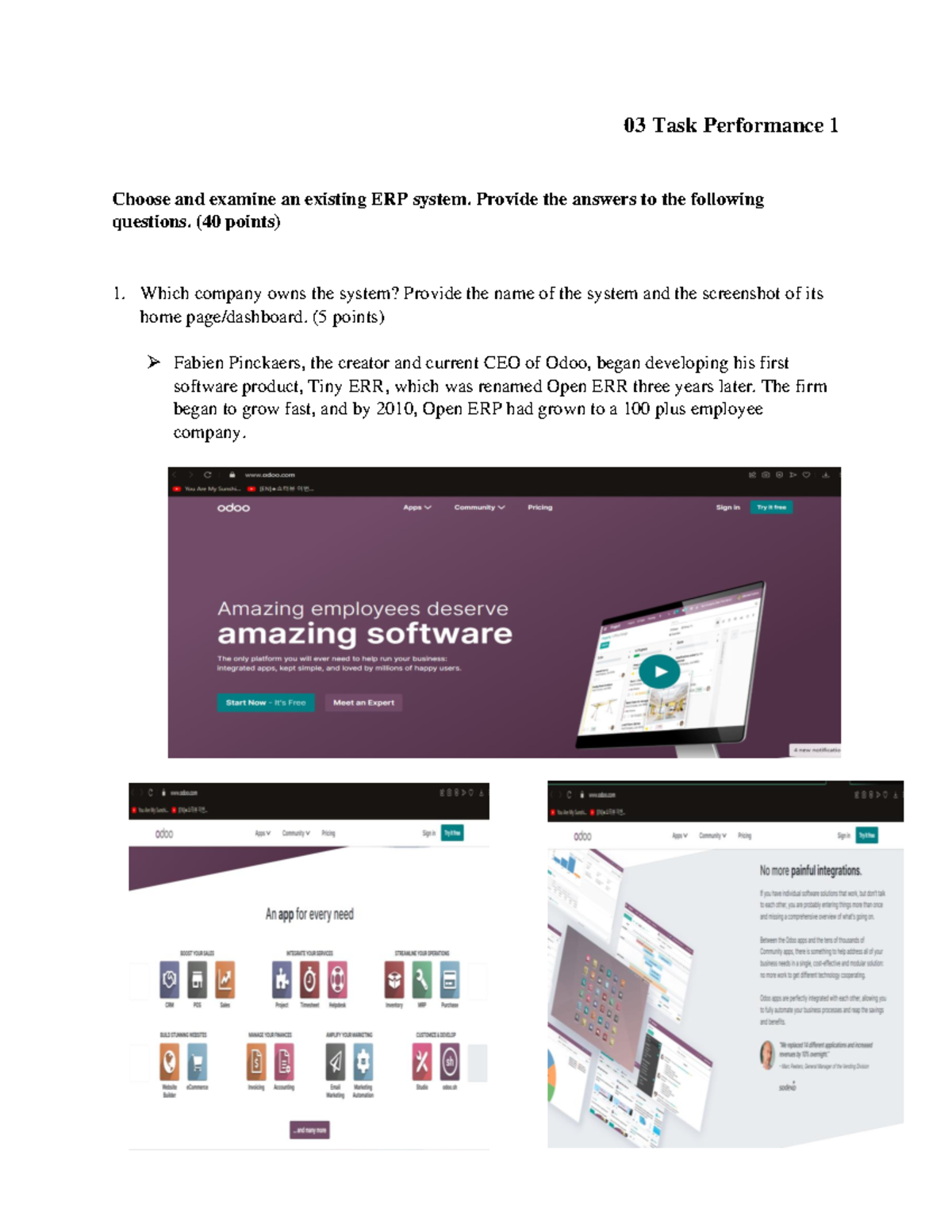 03 Task Performance 1 - 03 Task Performance 1 Choose and examine an ...