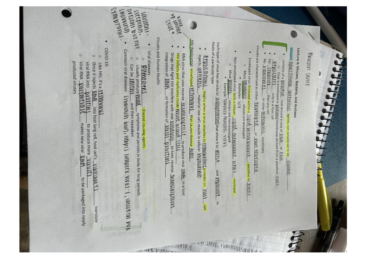 Final Exam Study Guide CPS 101: Viruses, Bacteria, and Archaea Overview ...