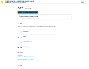 QSO 340 - Module 6 Assessment - Module Six: Scheduling Final Score: 30 ...