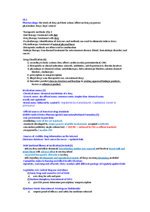 Pharm maths Fomular - N/a - Cf\ LCllLf'1\ o ~ ~ x\J ~ Do~ llrvt ...