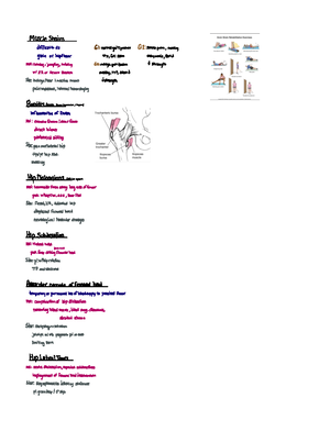 Conditions Worksheet Spine - CONDITIONS ACUTE/CHRONIC MOI STRUCTURES ...