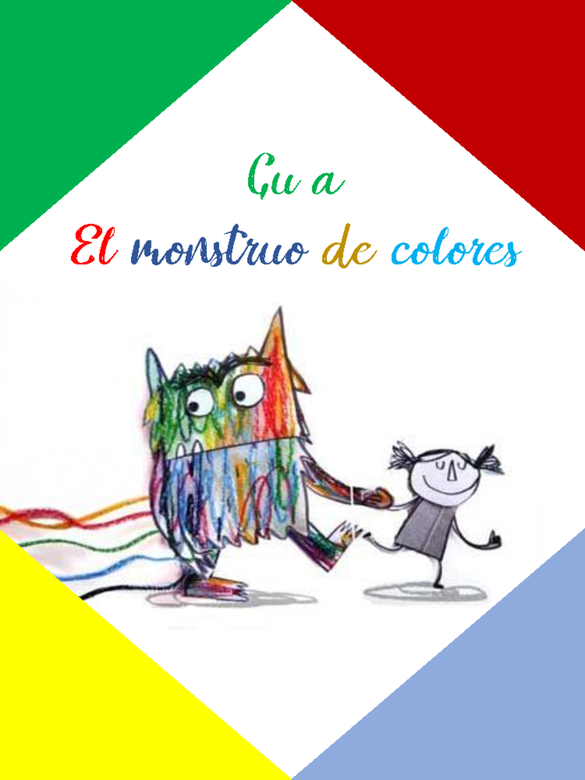 Guía de Emociones: El Monstruo de Colores - Actividades y Reflexiones ...