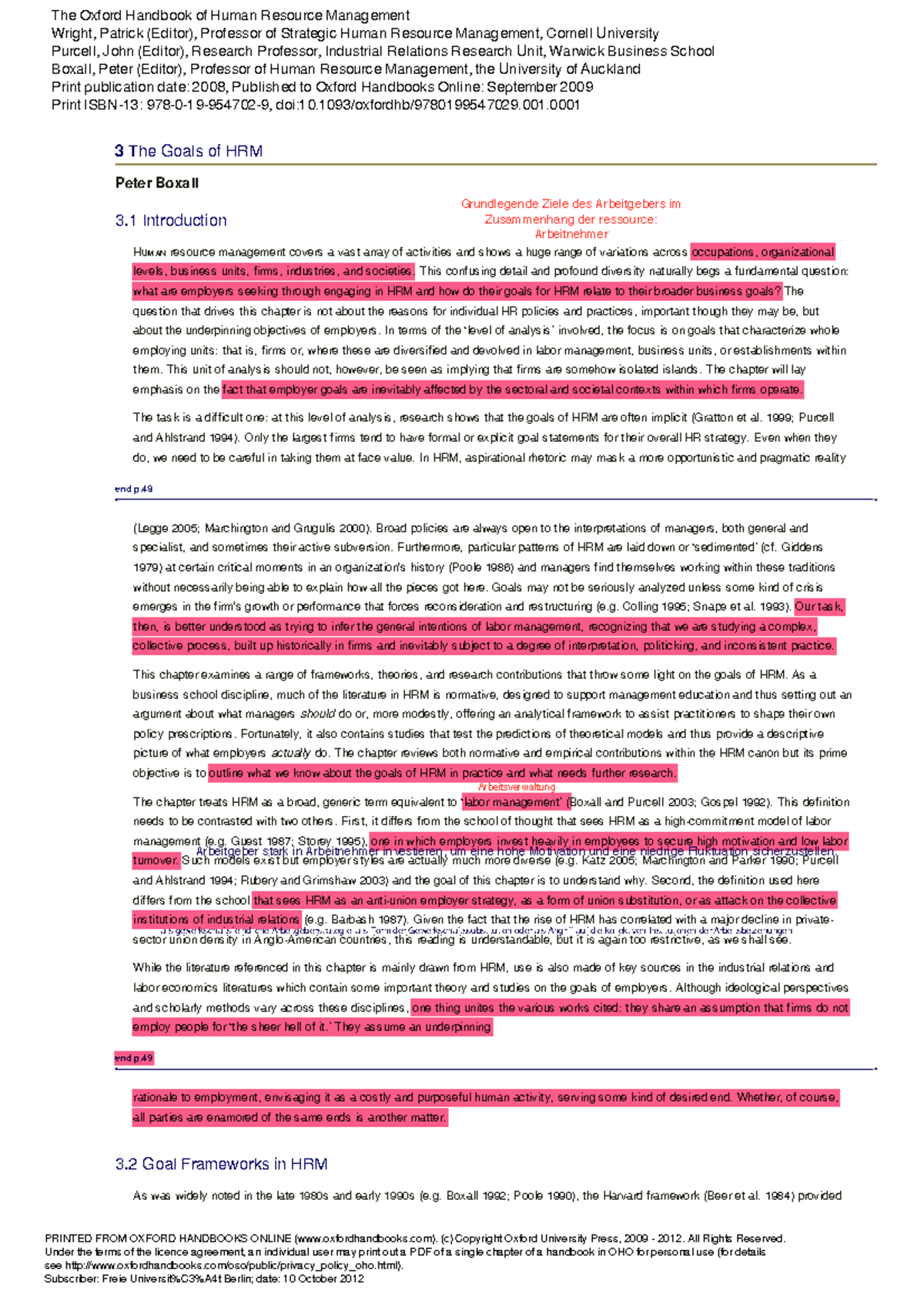 Boxall Oxford Handbook-chapter-3-Goals of HRM - 3 The Goals of HRM ...