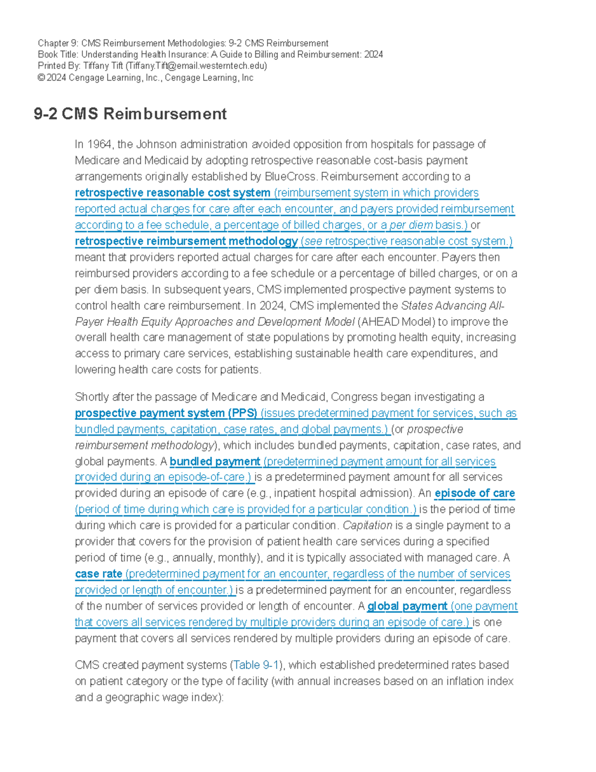 Understanding CMS Reimbursement Methodologies: Key Concepts & Updates ...