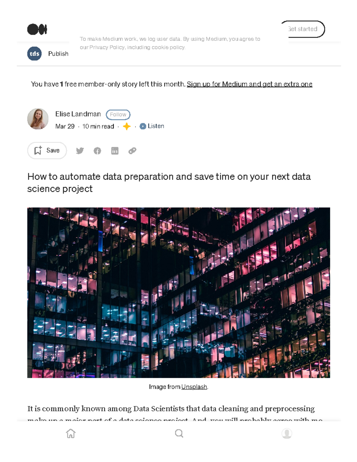 Automated Data Cleaning Pipeline in Python for Data Science Projects ...