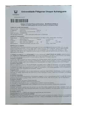 Modelo DE CAPA E Contracapa PPAP III - Uniplan - Práticas pedagógicas - CENTRO UNIVERSITÁRIO ...