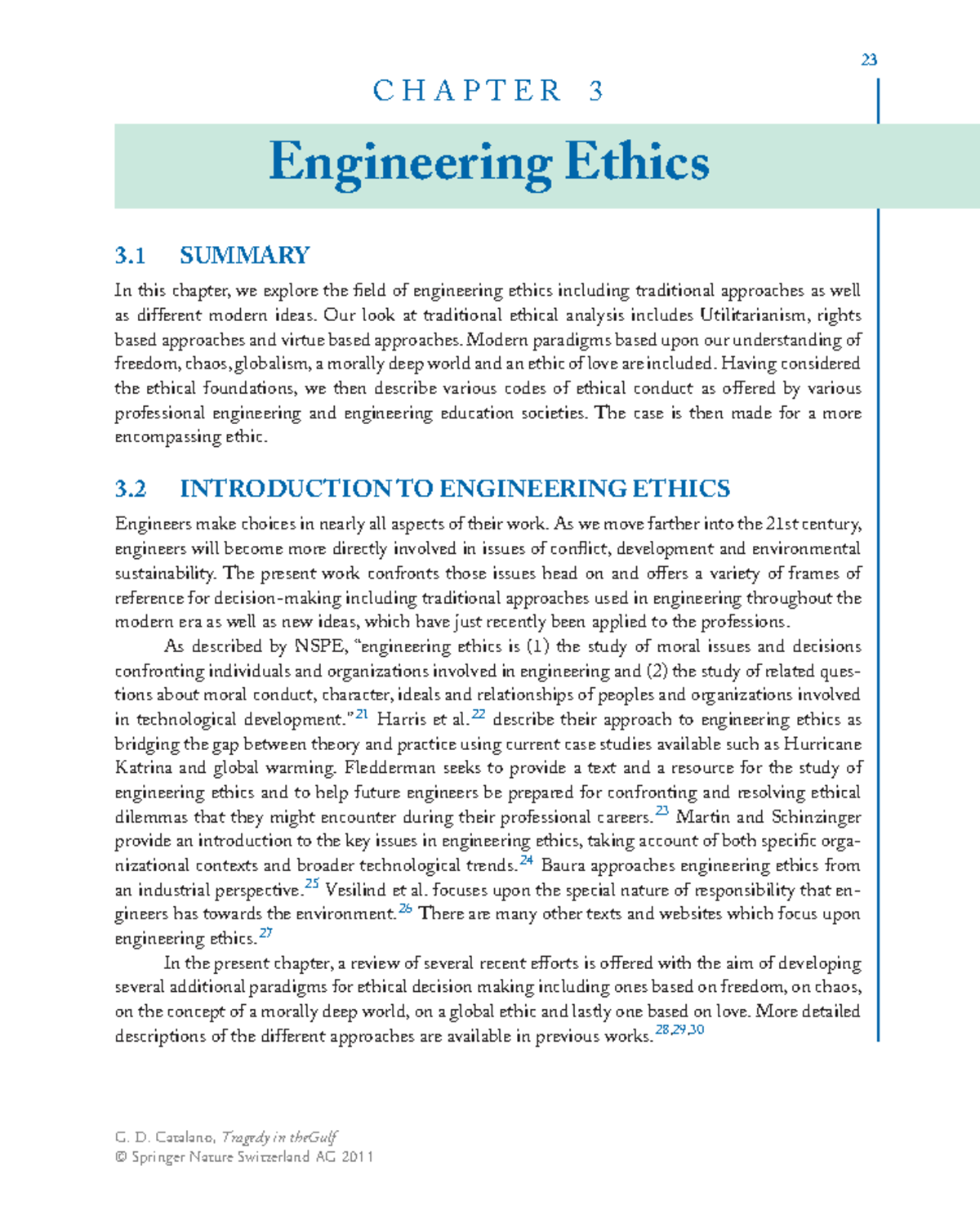 23 Engineering Ethics: Traditional and Modern Approaches Summary - Studocu