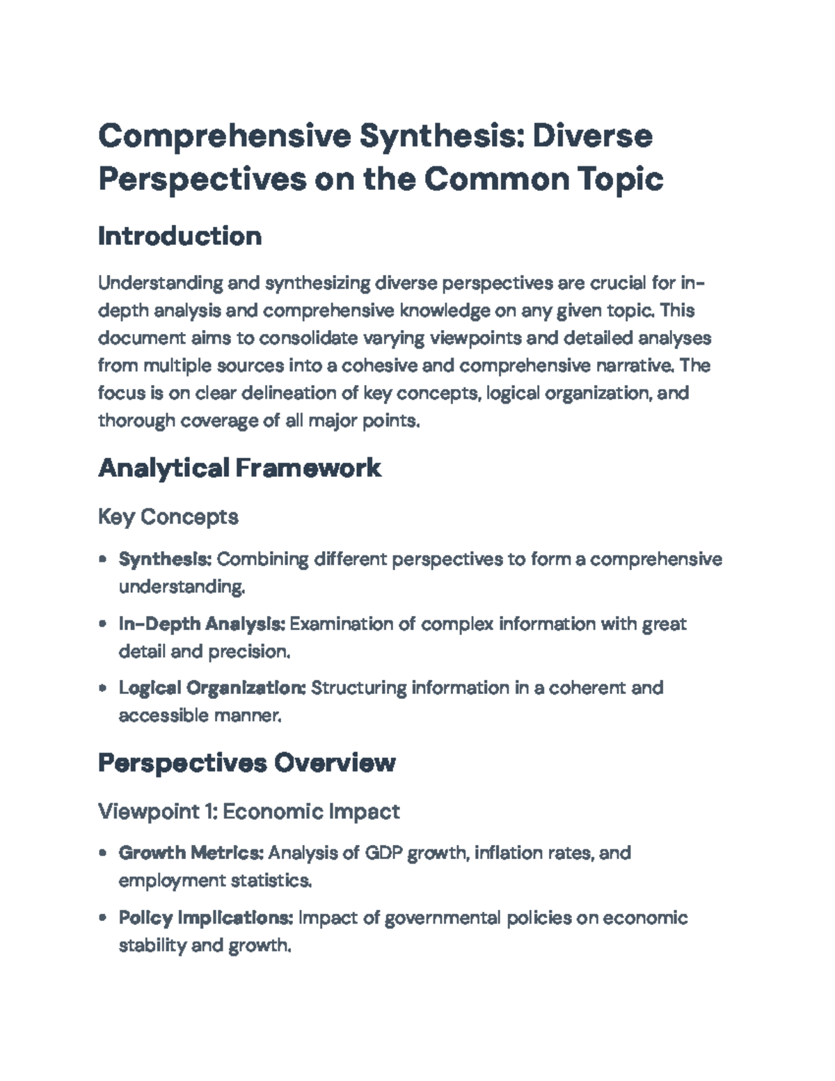 Comprehensive Analysis of Economic, Social, and Technological ...