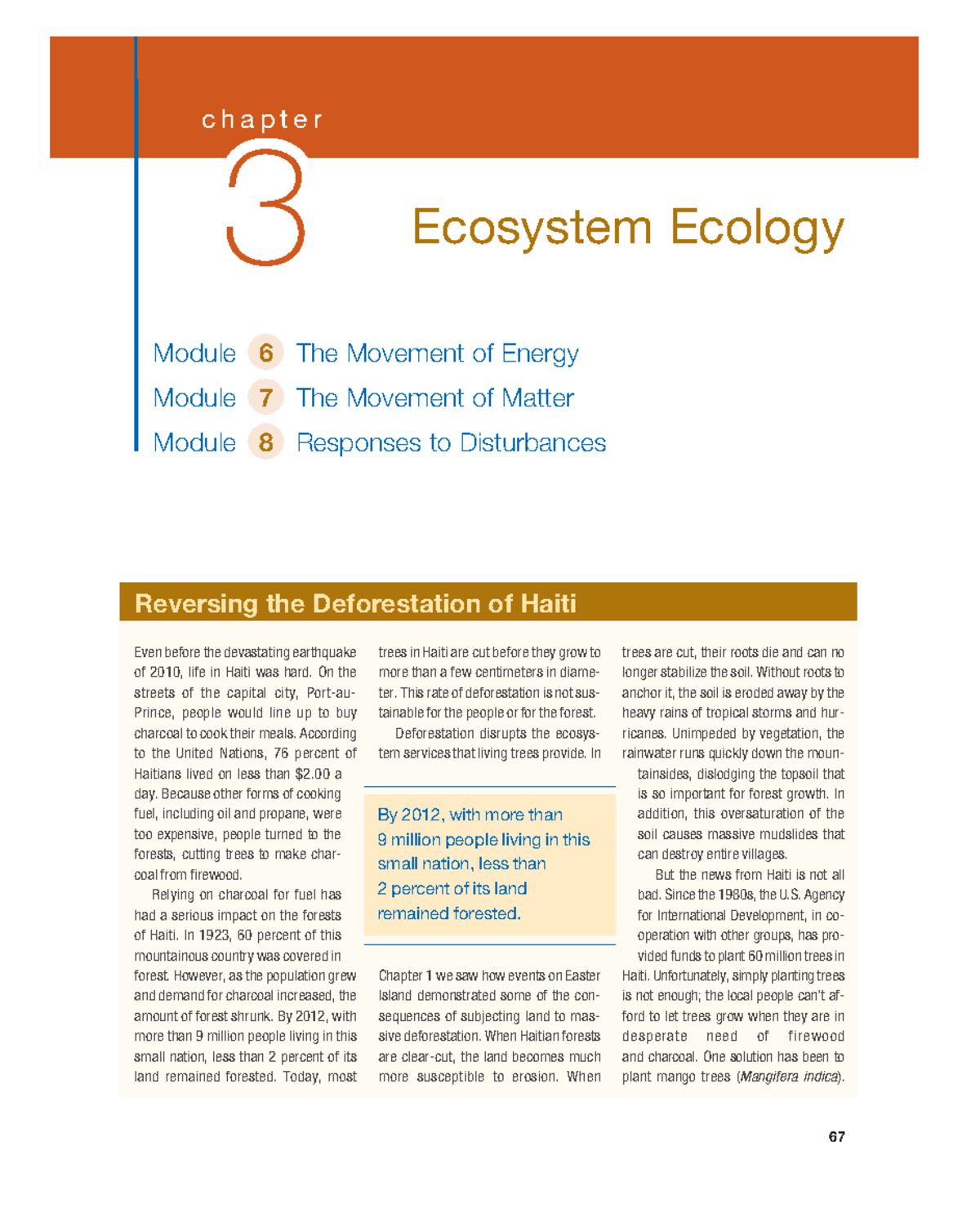 AP® Environmental Science Chapter 3: Ecosystem Ecology & Energy Flow - Studocu