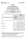 FIN3701 - Unisa - Financial Management - Studocu