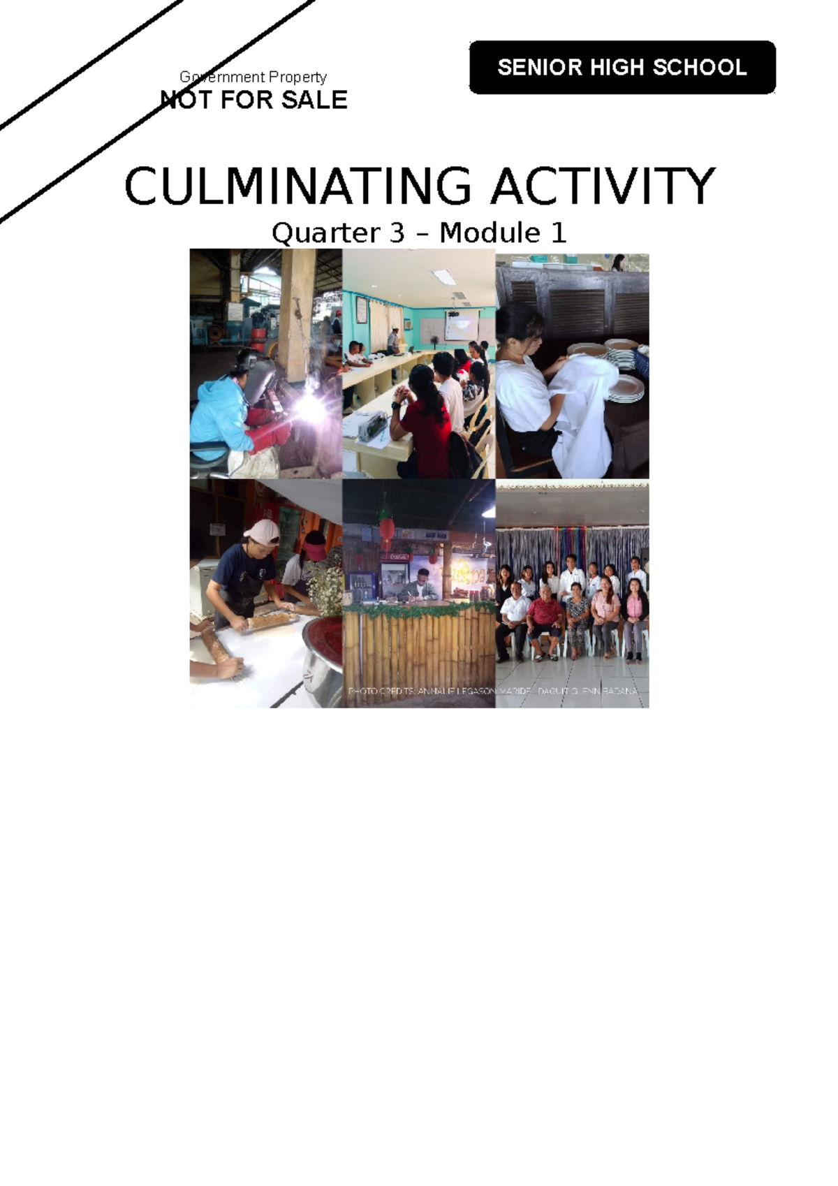 1-2 Culminating-Activity - CULMINATING ACTIVITY Quarter 3 – Module 1 ...