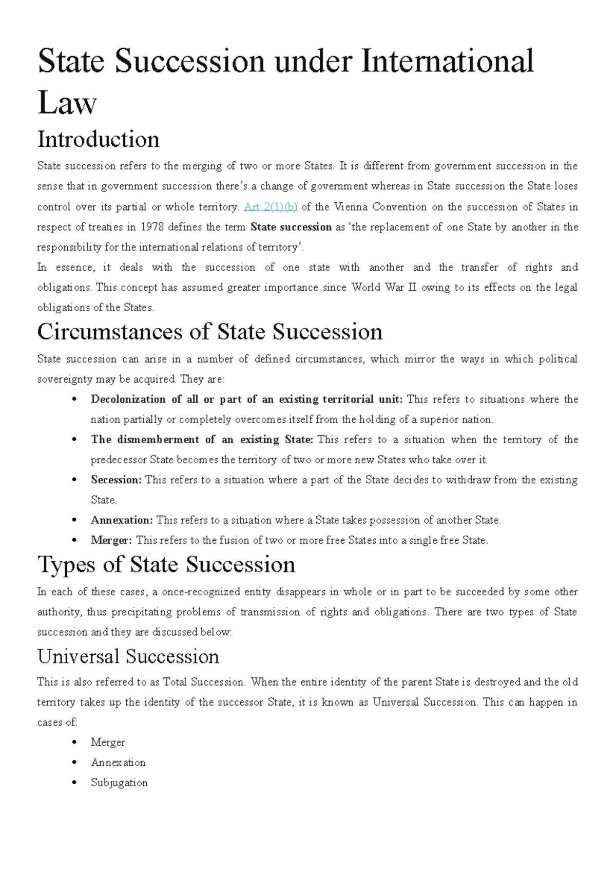 Interpretation of Statutes - Notes (Law College) PDF Statutory ...