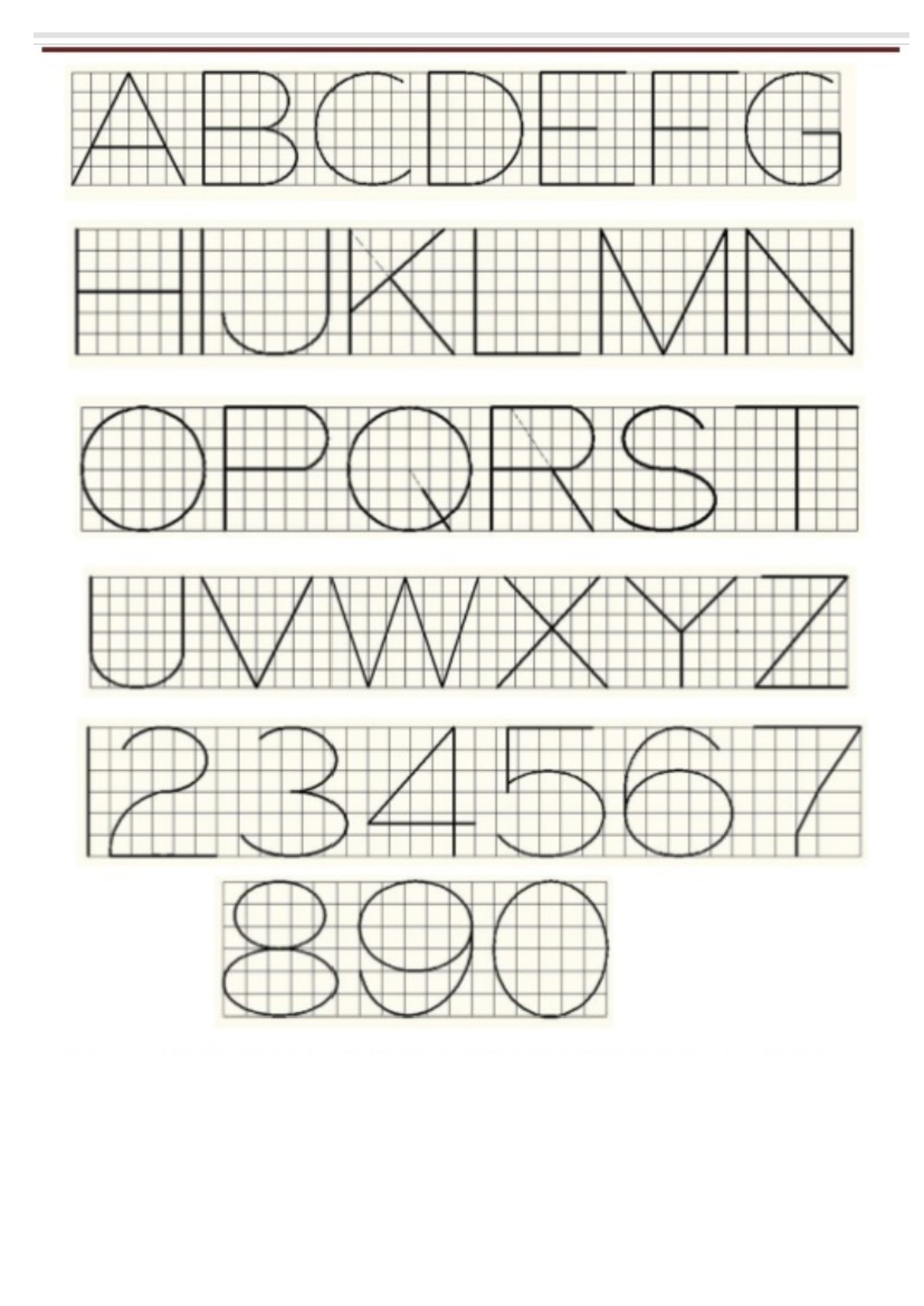 Lettering - practice - Drafting - G. Perfecto High School - Studocu
