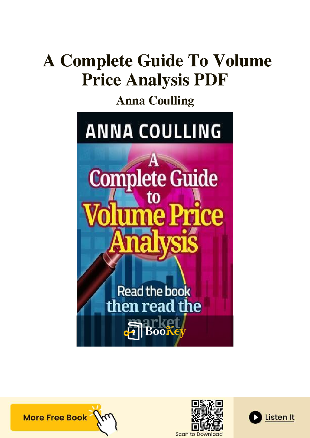 A Comprehensive Overview of Volume Price Analysis (VPA) - Studocu