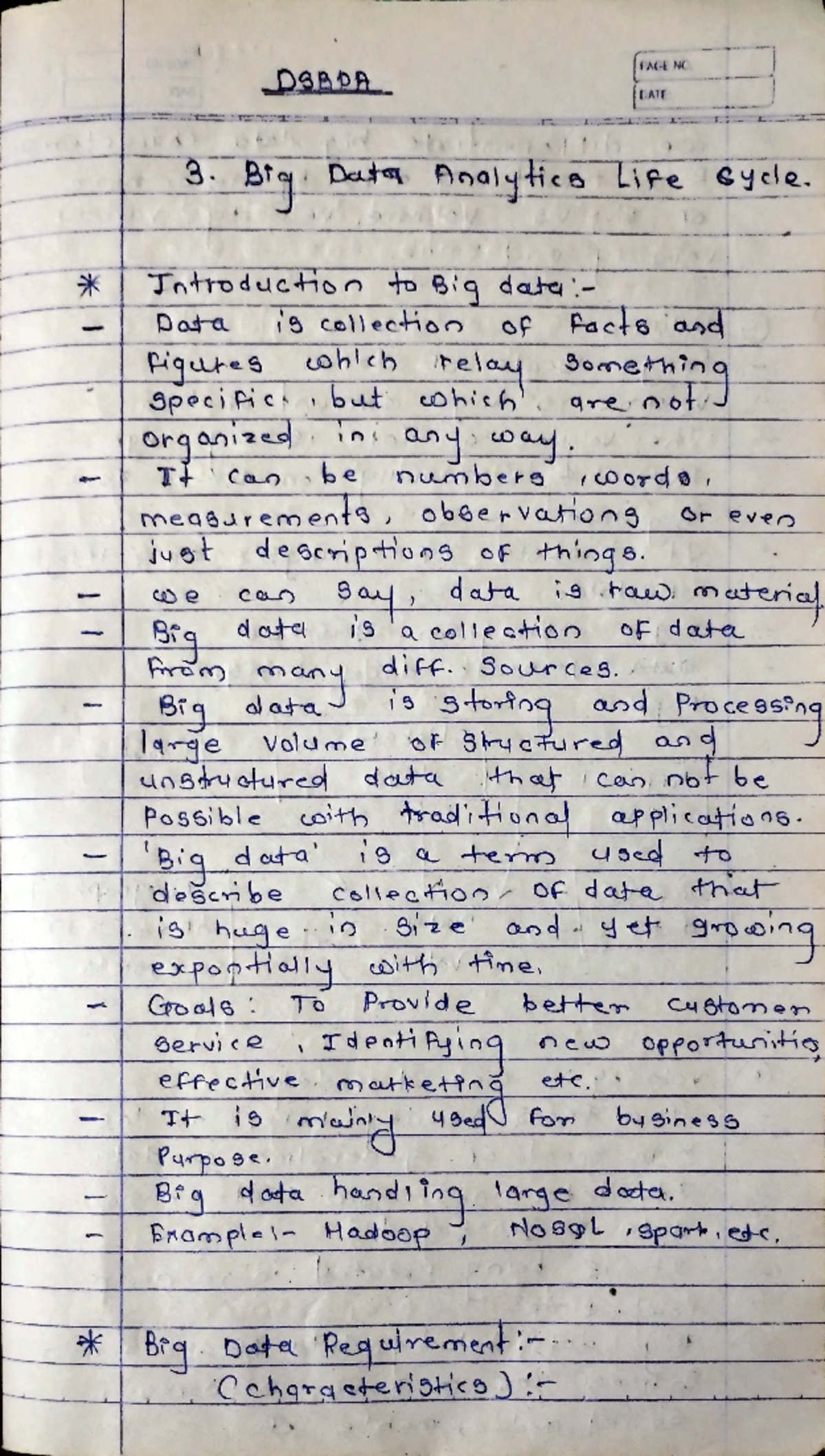 Dsbda Unit 03 Lecture Notes: Key Concepts and Insights - Studocu
