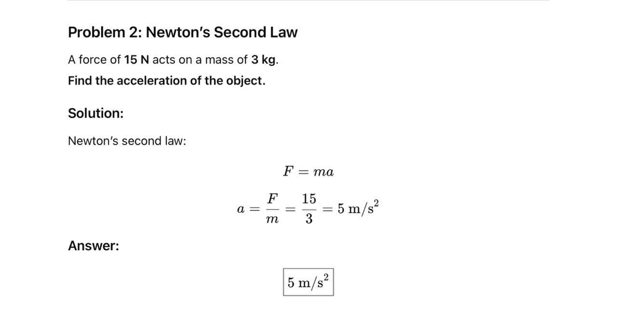 26 01 13 06 05 21 - Solving - General Physics I - Problem 2: Second Law ...