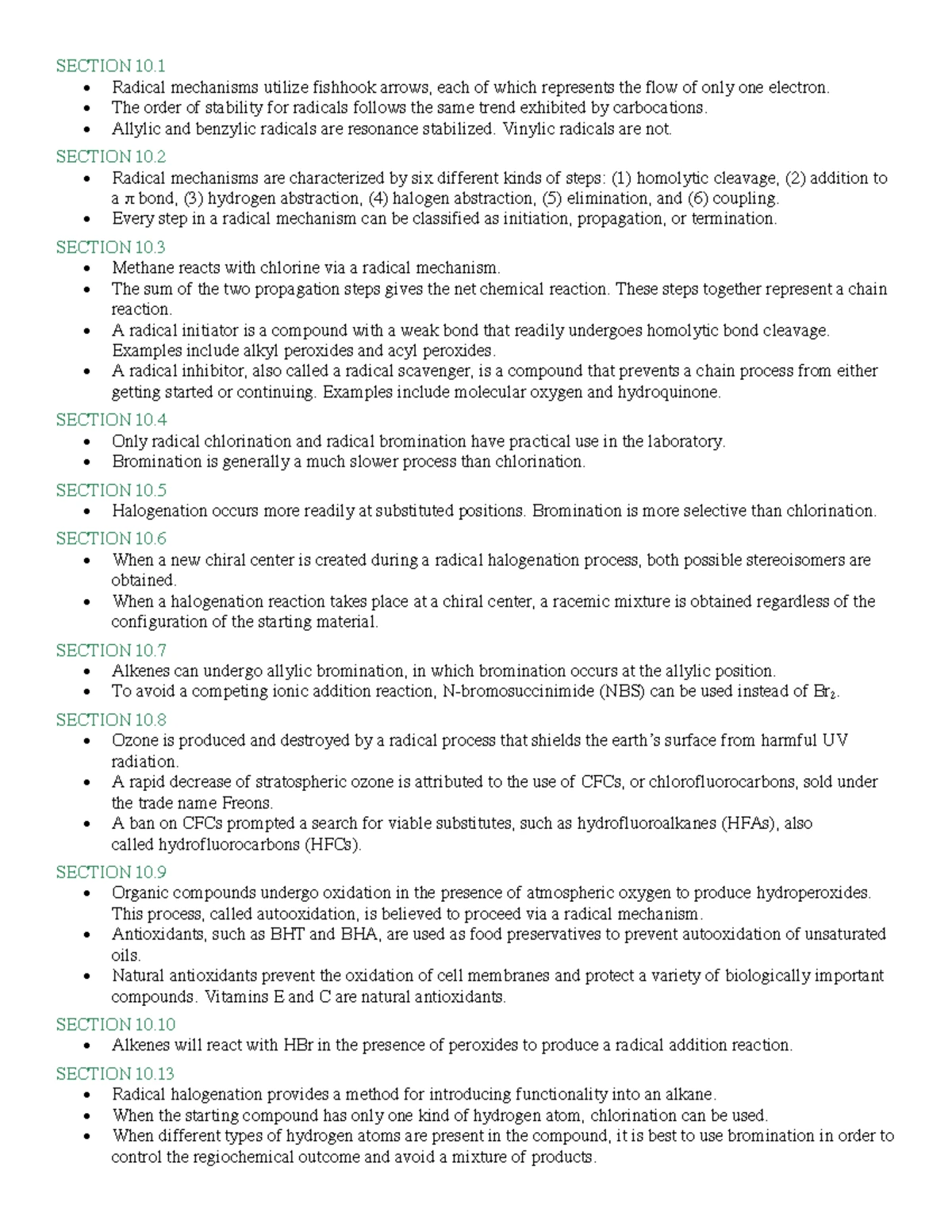 Ochem 101: Final Exam Review Guide for Success in Organic Chemistry ...