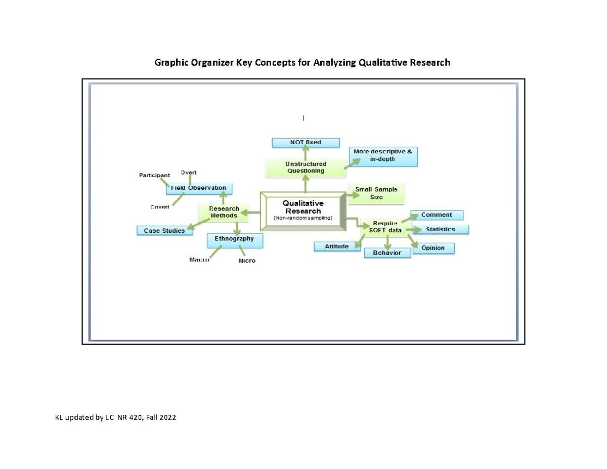 Graphic Organizer 3 - qualitative research review with a focus on ...