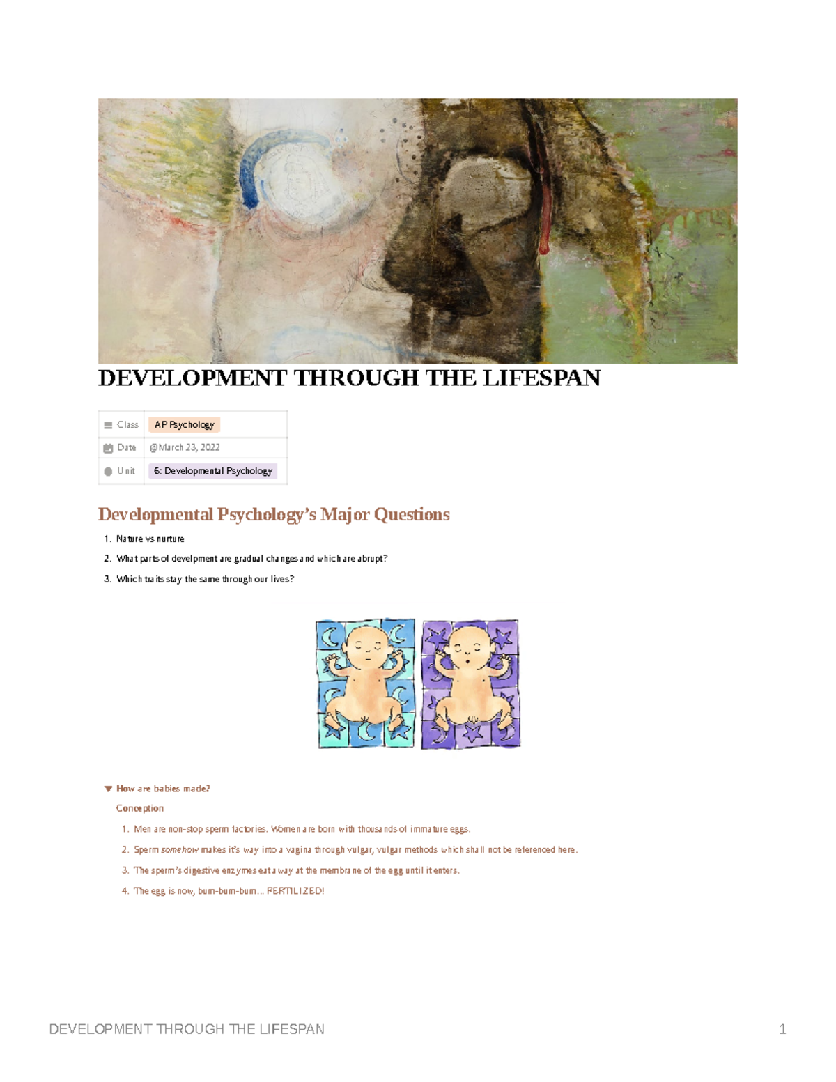 Development Through THE Lifespan - DEVELOPMENT THROUGH THE LIFESPAN ...