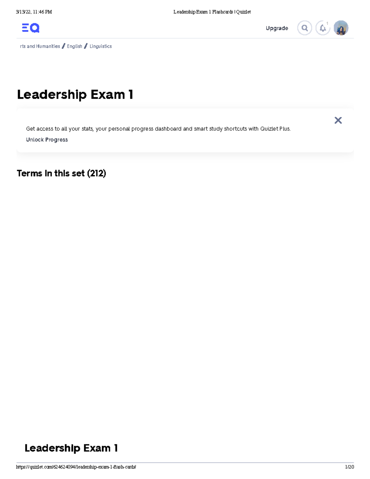 Leadership Exam 1 Flashcards Study Guide for Mod 1 & Mod 2 - Studocu