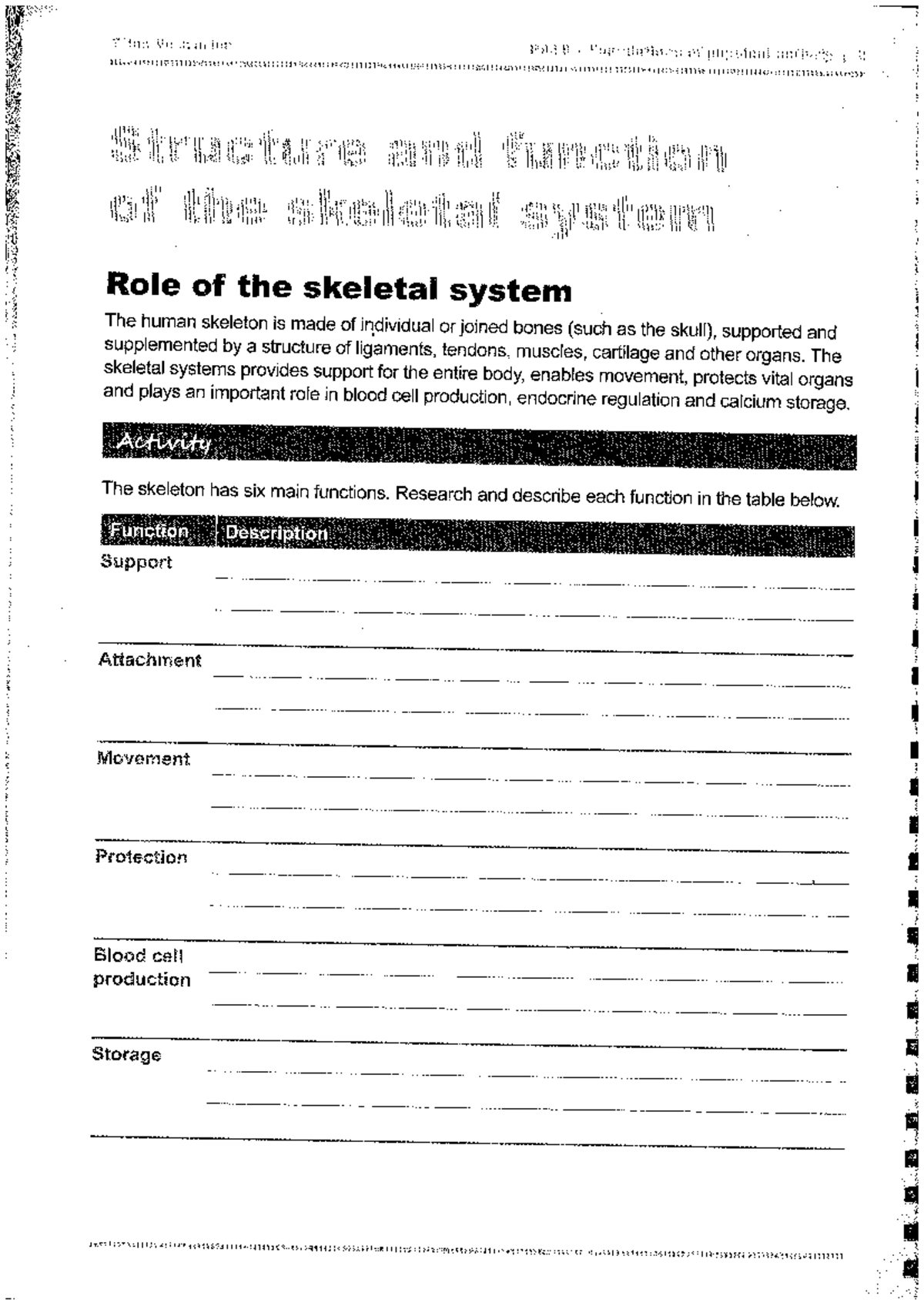 2022 9PASS Body Systems Revision: Structure & Function Overview - Studocu