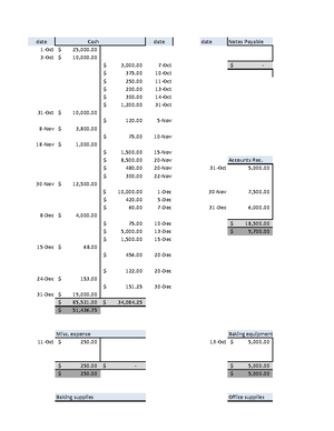 7-2 Project Company Accounting Workbook - This chart of accounts should ...