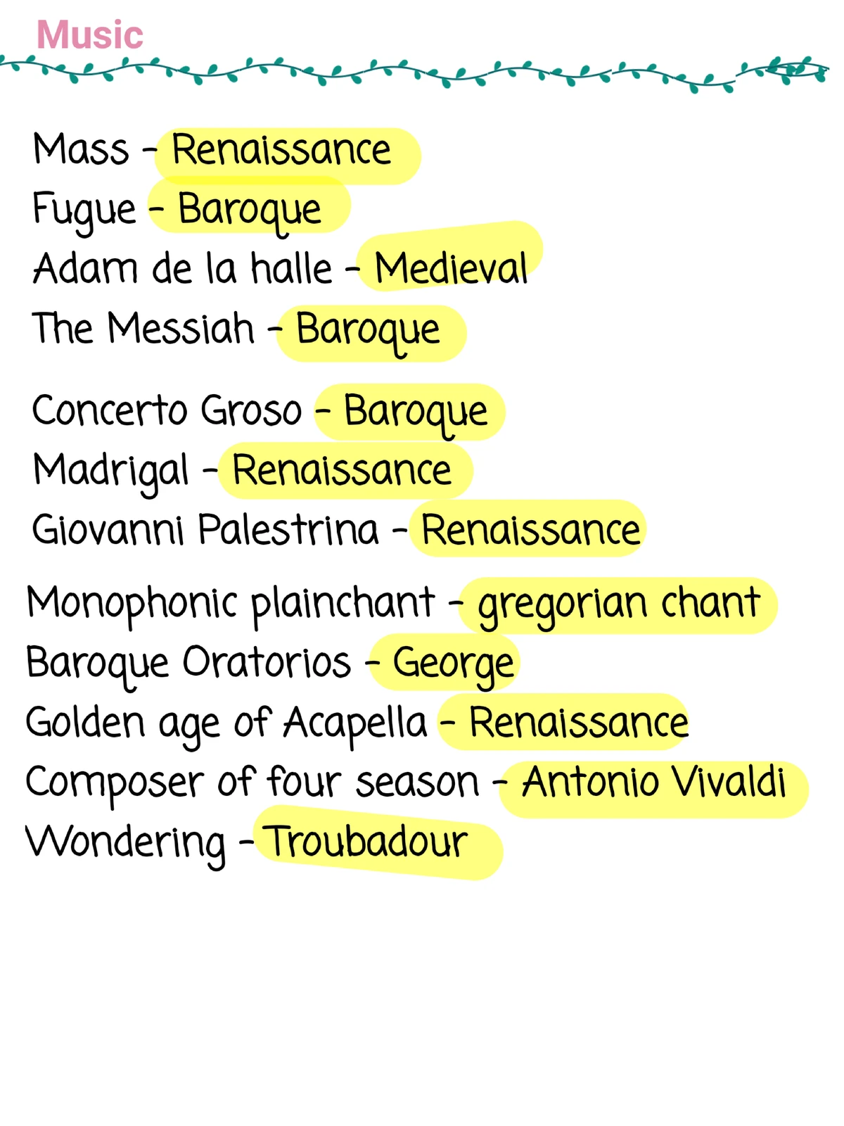 Music 9 Quarter 1 WEEK 1 - MAPEH 9 - ALTERNATIVE DELIVERY MODE MAPEH ...