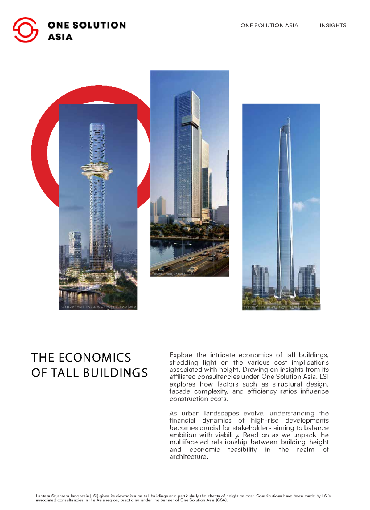 One Solution Asia Newsletter Tall Buildings - ONE SOLUTION ASIA ...